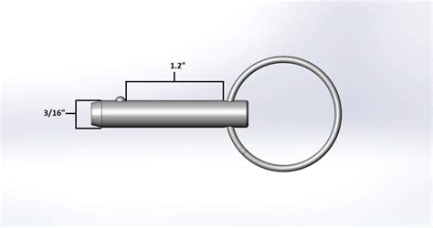 Quick Release Pin 3 16 Od With 1 2 Grip Tower Biminis