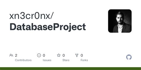Github Xn Cr Nx Databaseproject