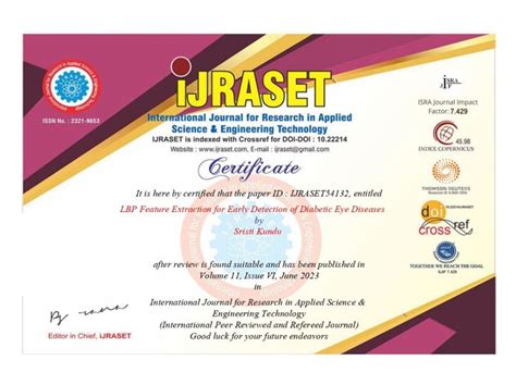 Sristi Kundu On Linkedin Engineering Researchpaper Technology Ijraset Research