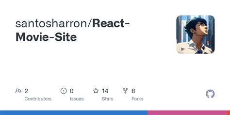 github santosharron react movie site