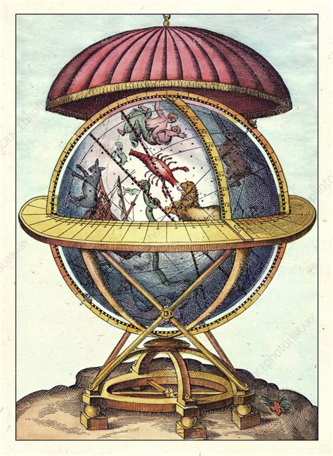 Tychos Great Brass Globe Stock Image C0598012 Science Photo Library