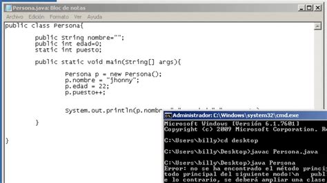 java en cmd clase 5 java rapido youtube