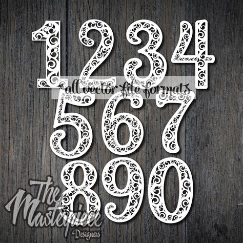 Number Scroll Printable