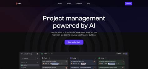 Boost Productivity And Efficiency Explore Darts Ai Driven Project Management Features