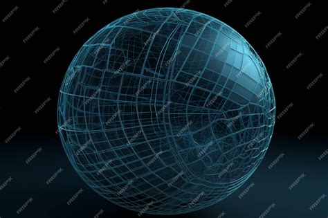 Premium Photo Abstract 3d Rendering Of The Sphere
