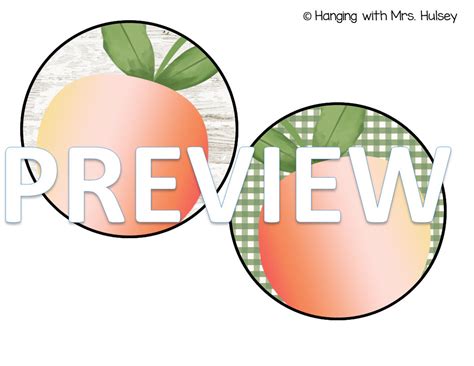 Peach Welcome Back To School Bulletin Board Decor Digital Download Etsy