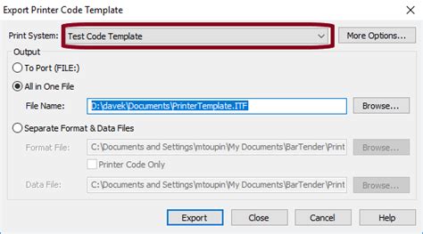 Create Bartender Printer Code Templates Bartender Instructions