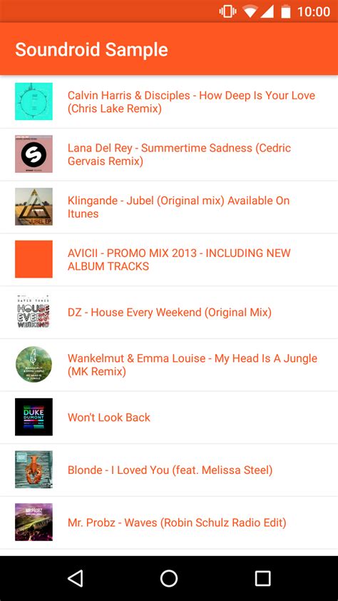 Soundroid Unofficial Soundcloud Api Wrapper Fo Codekk Androidopen