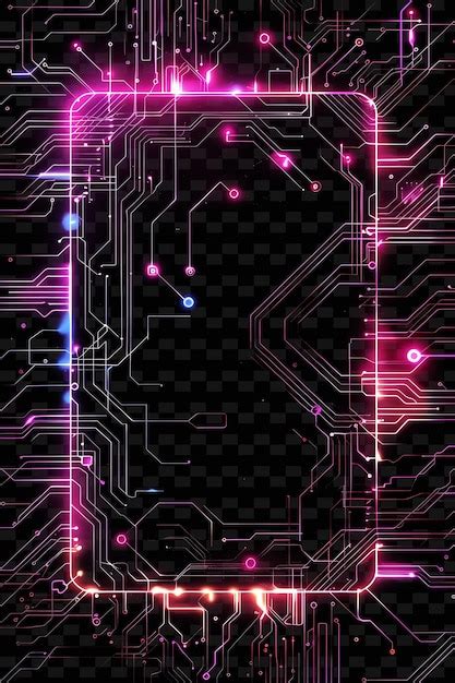 premium psd tron inspired circuit signboard with a rectangular board