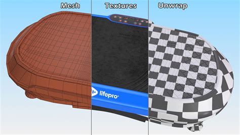 Fitness Vibration Platform 3d Model 34 3ds Blend C4d Fbx Max Ma Lxo Obj Free3d