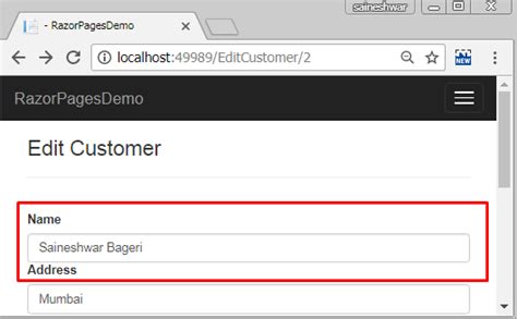 simple crud operation with razor pages codeproject