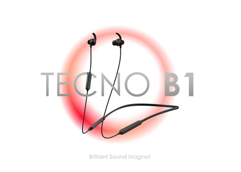 Tecno Bravo B1 Bluetooth Kulak İçi Kulaklık Siyah