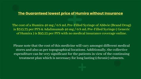 Ppt How Much Does Humira Cost Without Insurance Powerpoint