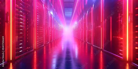 Seamless Migration Of Data From Servers To Cloud Storage Depicted In Visual Representation