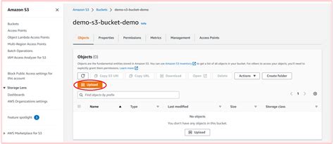 Uploadingdownloading Objects To S3 Bucket From Aws Management Console Java4coding