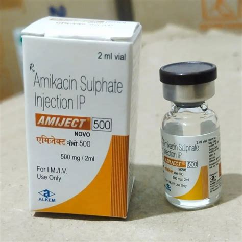 Amikacin Sulphate Injection At Rs 20 Vial Amikacin Injections In