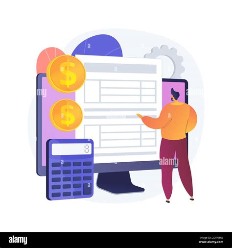 Electronic Documentation Vector Concept Metaphor Stock Vector Image And Art Alamy