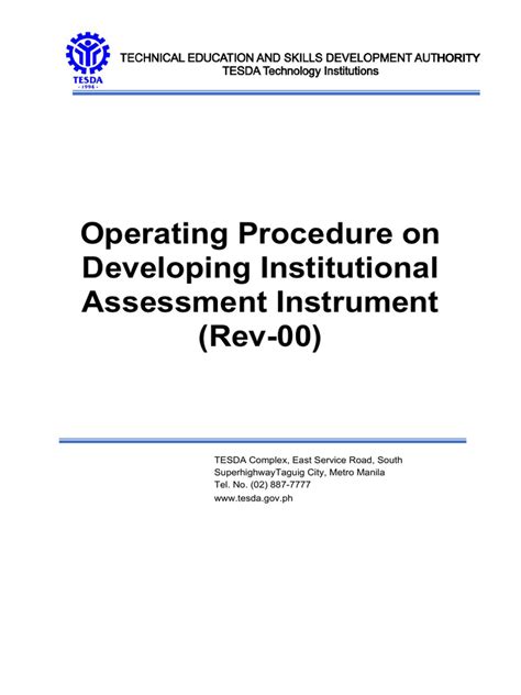 04 op on developing institutional assessment instrument pdf