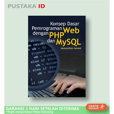 jual buku konsep dasar pemrograman web dengan php dan mysql