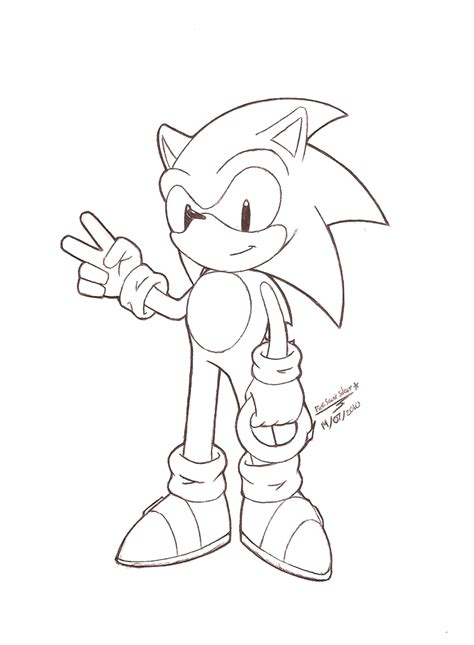 Как нарисовать соника видео 35 фото