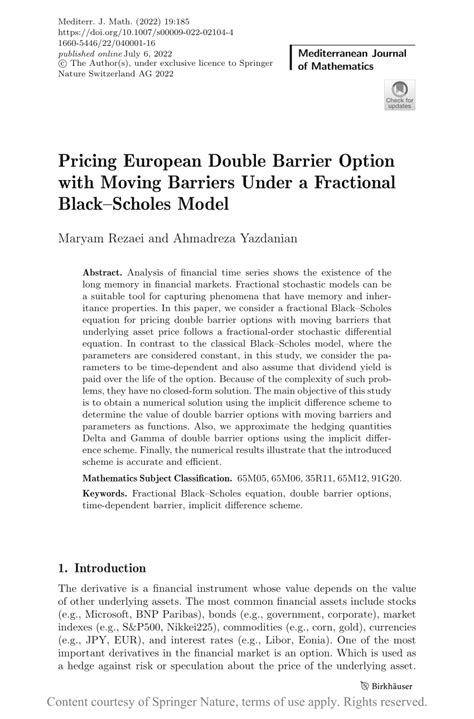 Pricing European Double Barrier Option With Moving Barriers Under A Fractional Blackscholes