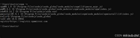 第十二：windows系统node js下载和安装配置 特殊：需要安装特定版本对应npm版本 windows node下载 csdn博客