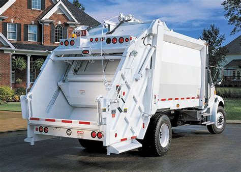 Pt1000 Single Axle Rear Load Garbage Trucks