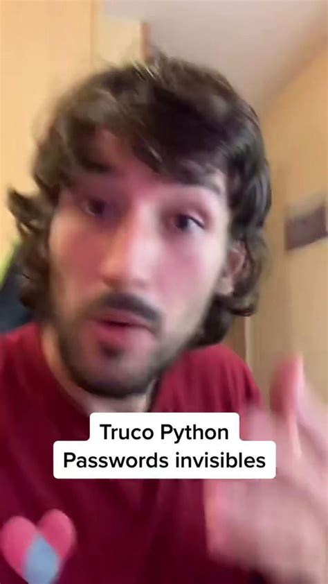Trucos De Python Contraseñas Invisibles Aprendecontiktok