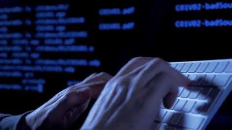 Programmer Breaking Code Business Corporate Stock Footage Ft