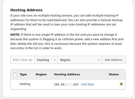 Multiple Host IPs Backup Host IP Sucuri Docs