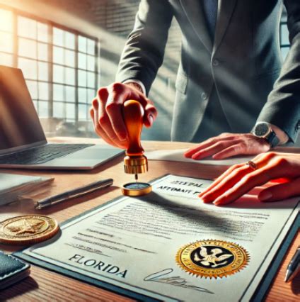 Notarized Affidavit Of Single Status Florida