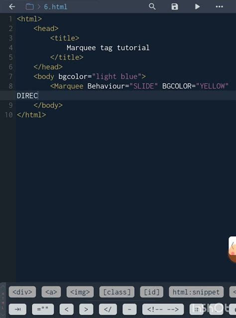 Marquee Tag Tutorial Coding Python Codes Html Programming Codingprogrammerbeginnerhtml
