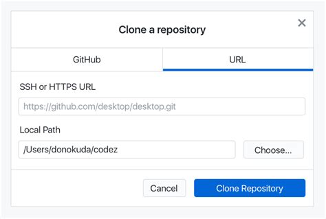 List Clone GitHub Repositories Issue Desktop Desktop GitHub