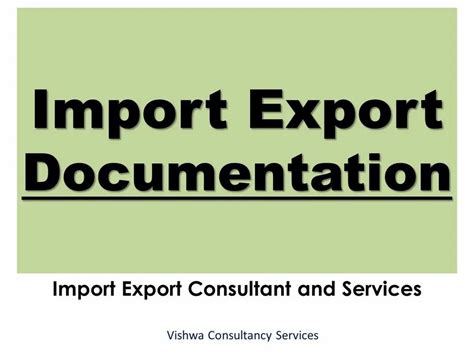 Import Export Documentation In Rajkot ID