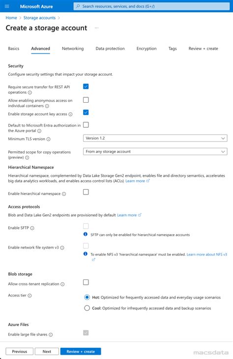 Import Data Into Autonomous DB Azure Using Blob Storage Macsdata