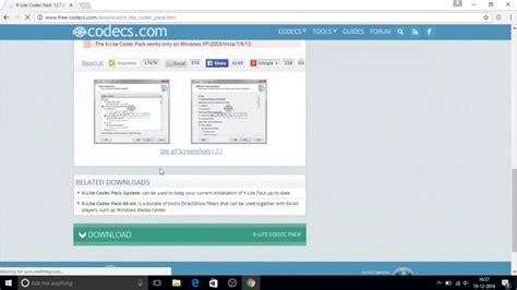 How To Fix Windows Movie Maker Flv Codec Issue Youtube