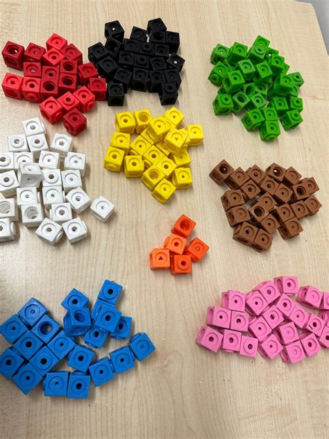 Fun Math Activities With Multilink Cubes Happy Tot Shelf