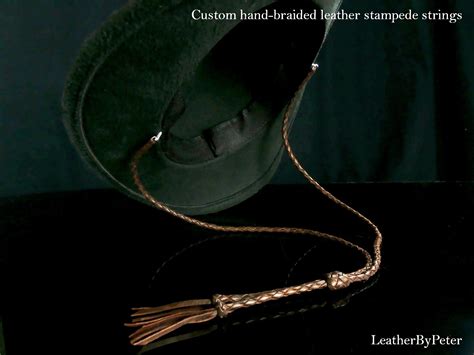 Black Leather Stampede String Braided Leather String For Etsy Artofit
