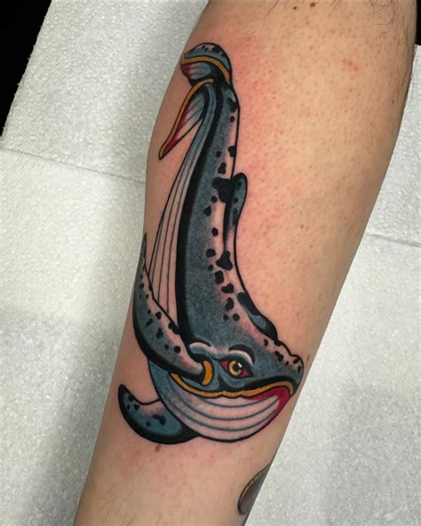 Tatuaje Tradicional De Ballena