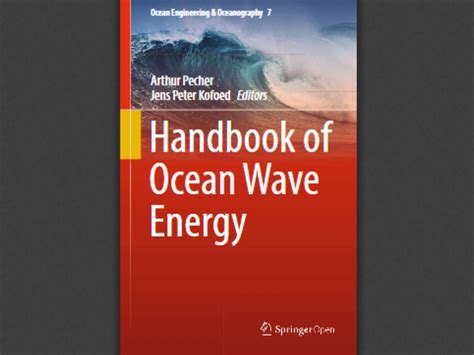 Handbook Of Ocean Wave Energy