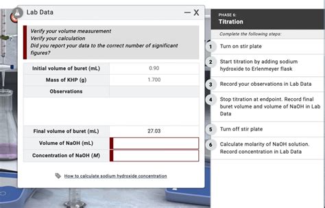Solved Lab Data Verify Your Volume Measurement Verify Your Chegg