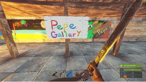 Welcome To The Pepe Art Gallery R Playrust
