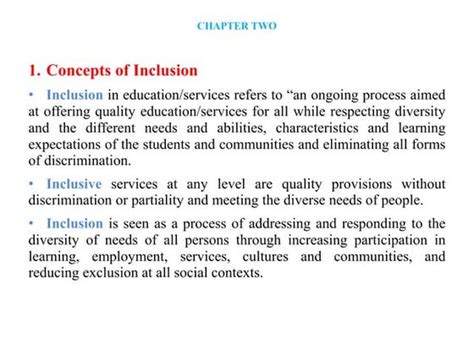 Chapter 1pptx Inclusiveness Addis Ababa Ppt