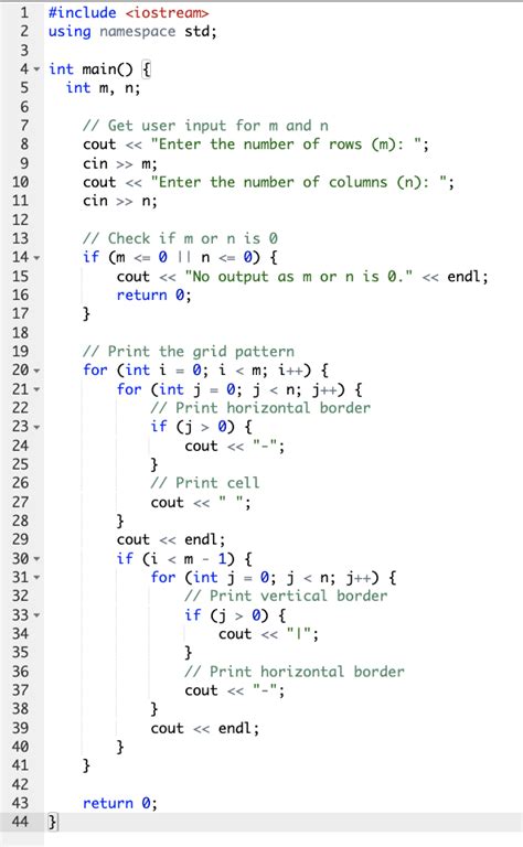 Solved If The User Enters 6 6 The Output Should Be If The