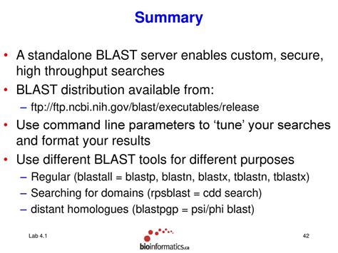 stand alone blast on linux ppt download
