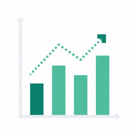Analytics Bar Chart Graph Line Statistics Icon Download On