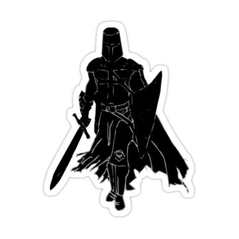Crusader Knight Sticker High Quality Vinyl Decal Sticker Crusader Knight Sticker High Quality Vinyl Decal Sticker
