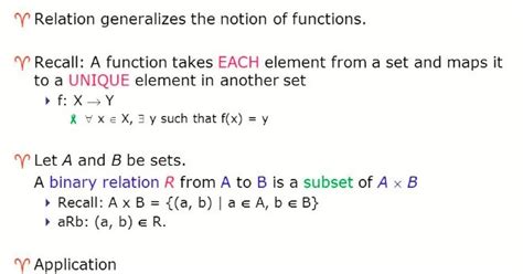Discrete Mathematics Relations