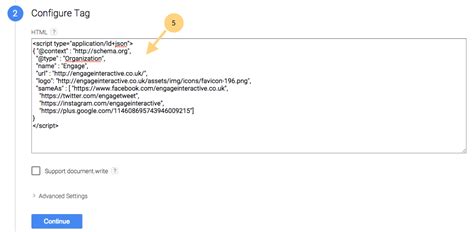 Using Google Tag Manager To Add Schema Structured Data Engage