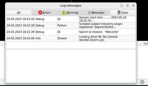 log window cannot be hidden in enviroments with no windows manager